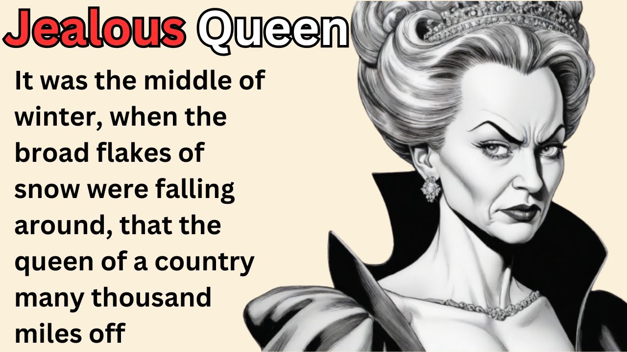 Learn English through story 🌈 level 4 🌈 Jealous Queen - YouTube