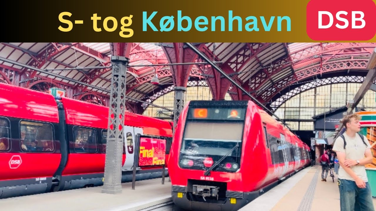S- tog København || DSB || 2024 || Denmark || - YouTube