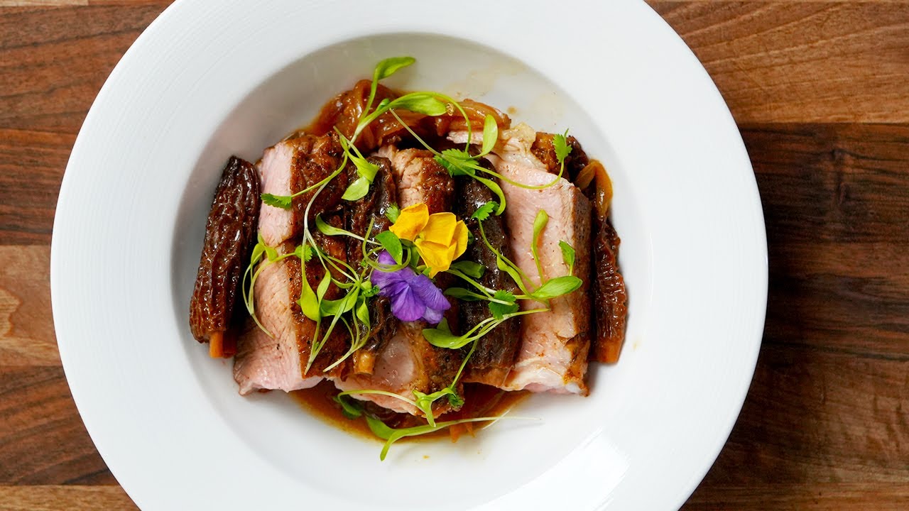 Cote de Veau with Morel Jus - YouTube