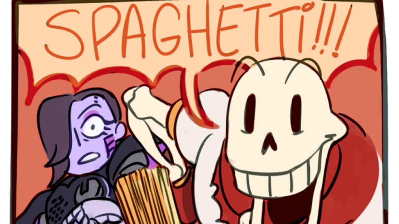 Spaghetti! (Undertale Comic Dub) - YouTube