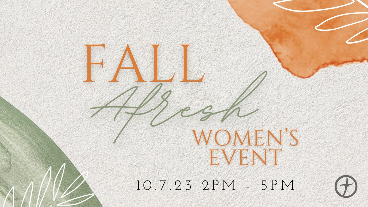 Fall Afresh Women's Event - YouTube