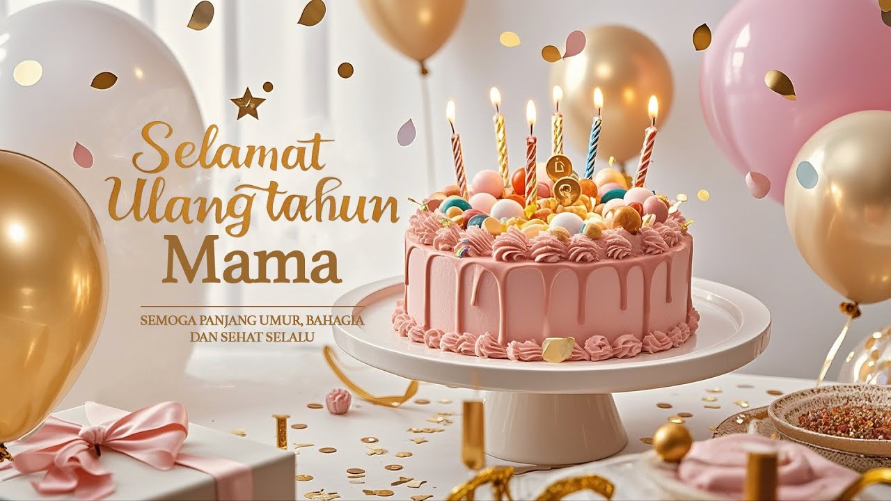 Selamat Ulang Tahun Mama 🎂 Lagu Ulang Tahun Terpopuler di Indonesia ...