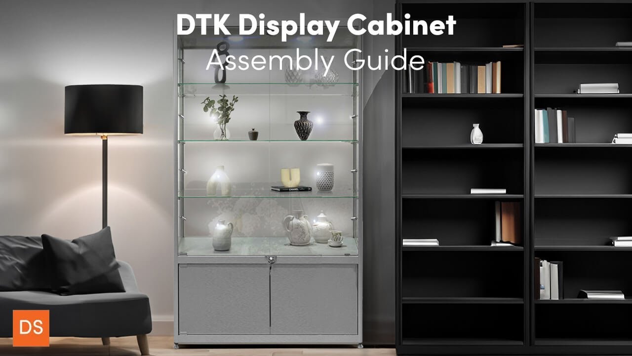 How to build our DTK Storage Display Cabinets with Storage | Step by ...