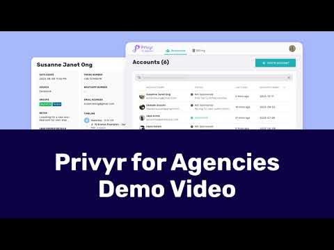 Privyr for Agencies Demo Video - YouTube
