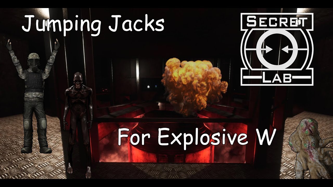 SCP:SL | Larry & I use Jumping Jacks to Win - YouTube