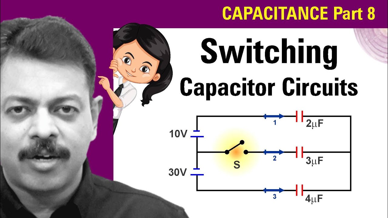 Capacitance Part 8 | Switching Capacitive Circuits | Onion Physics ...