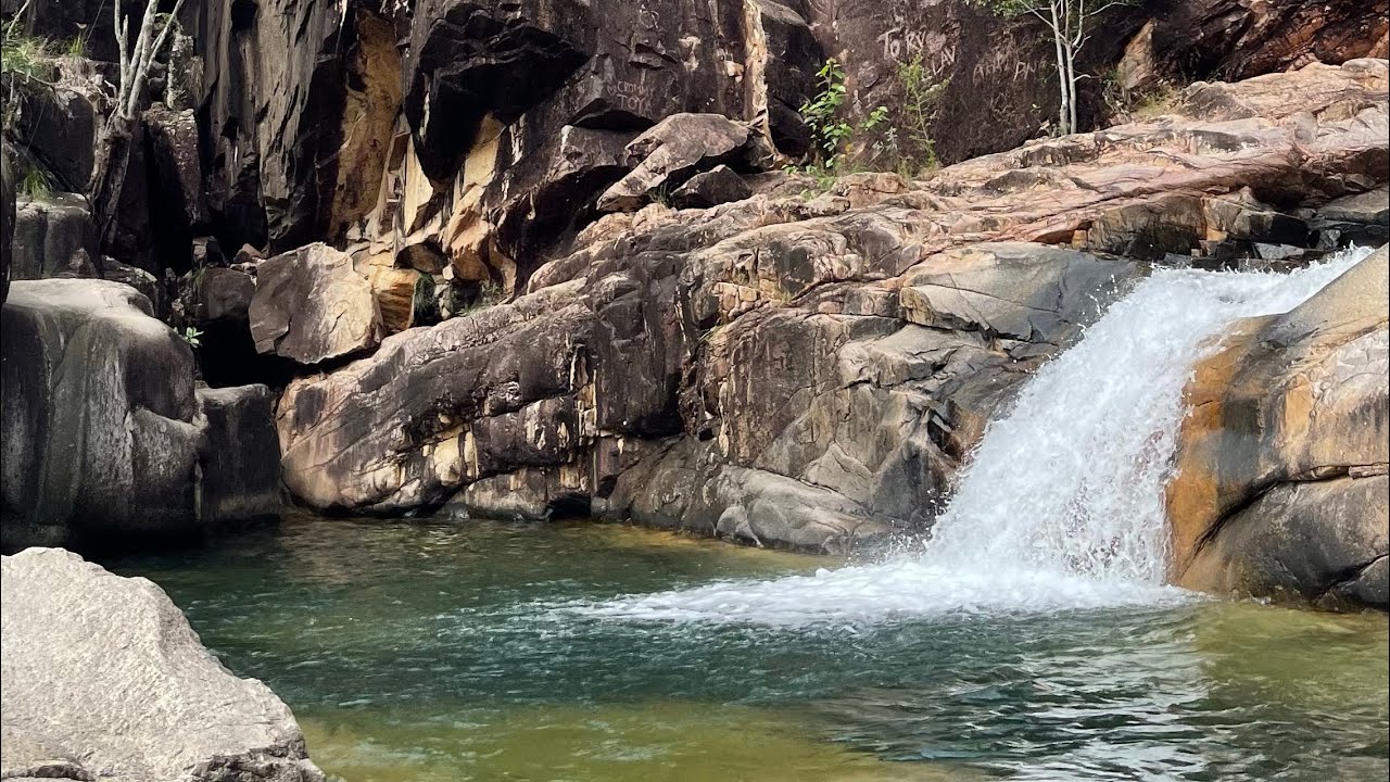 Big Crystal Creek rock slides, waterfalls, rock jumps and swimming holes North Queensland ...