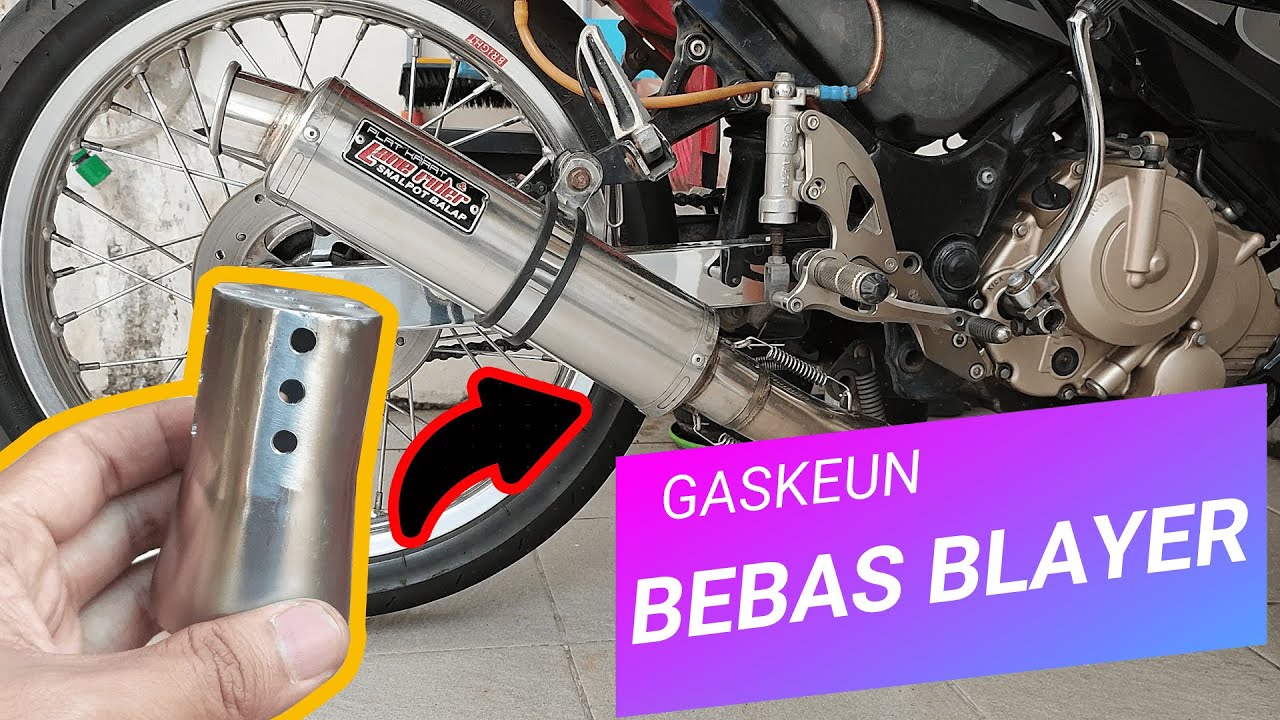 PEMASANGAN DB KILLER KNALPOT RACING LONE RIDER - YouTube
