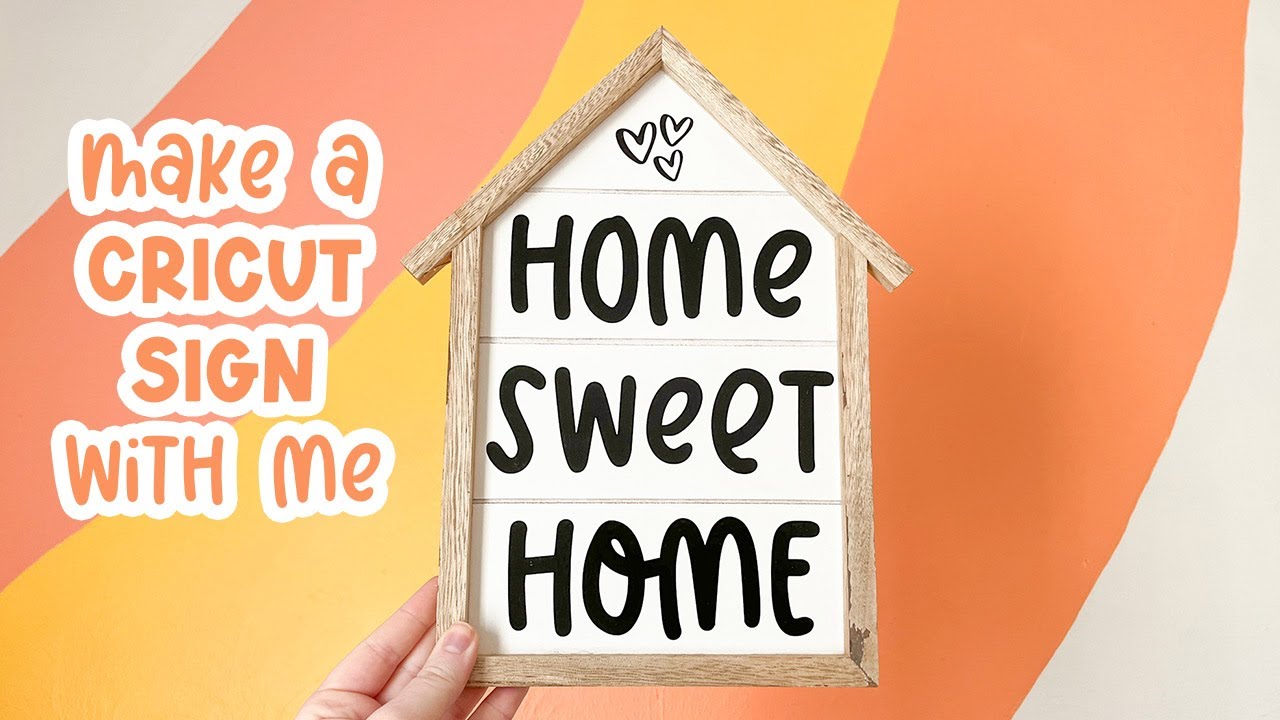 Make a Cricut wood sign with me! - YouTube