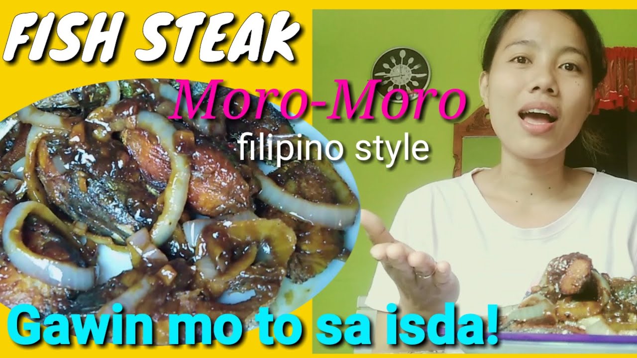 HOW TO COOK MORO MORO FISH STEAK | Filipino Food - YouTube
