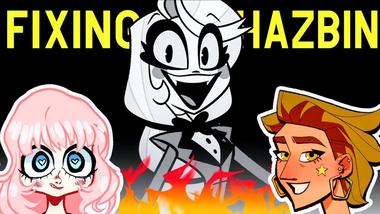 The ‘FIXING’ Hazbin Hotel Characters Drama... #COVERART - YouTube