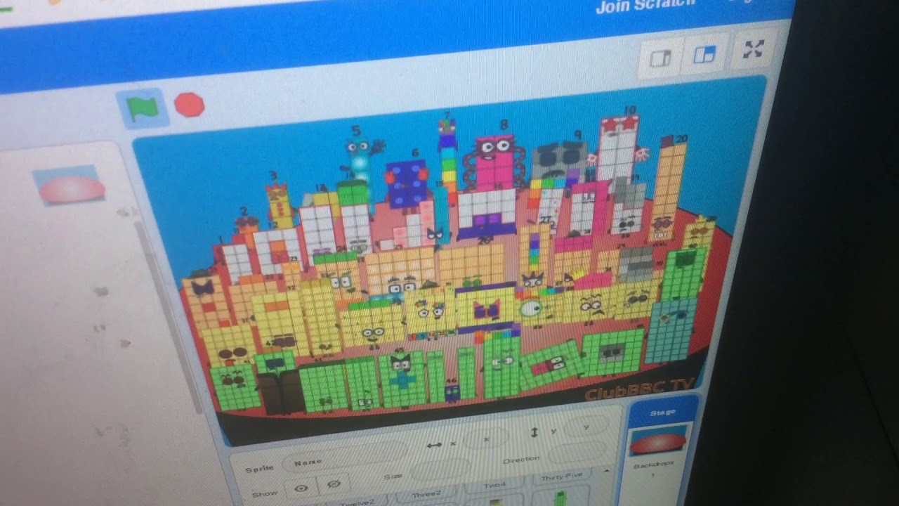 Numberblocks Band 1-50 - YouTube