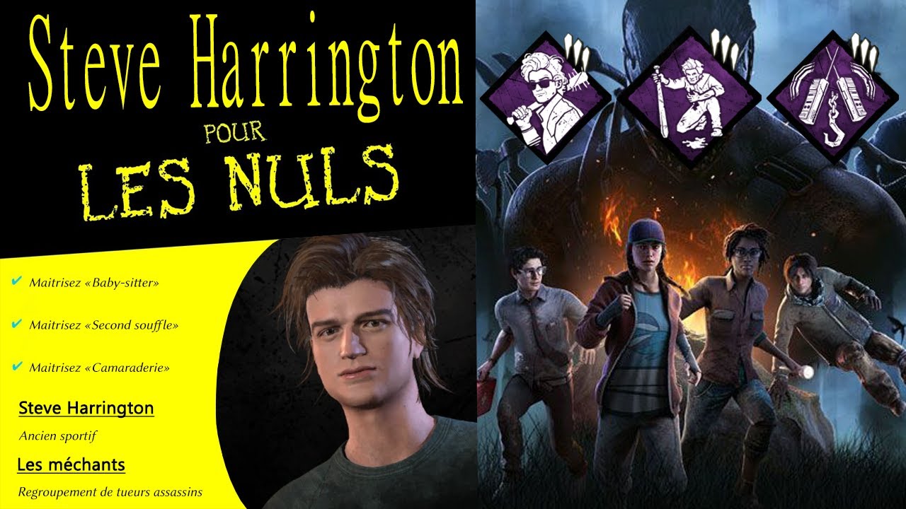 TUTO Compétences Steve Harrington / Survivant DBD / Dead by daylight FR ...