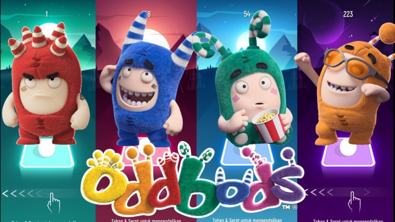 Oddbods Zee 🎶 Oddbods Fuse 🎶 Oddbods Bubbles 🎶 Oddbods Jeff ♥️ Who The ...