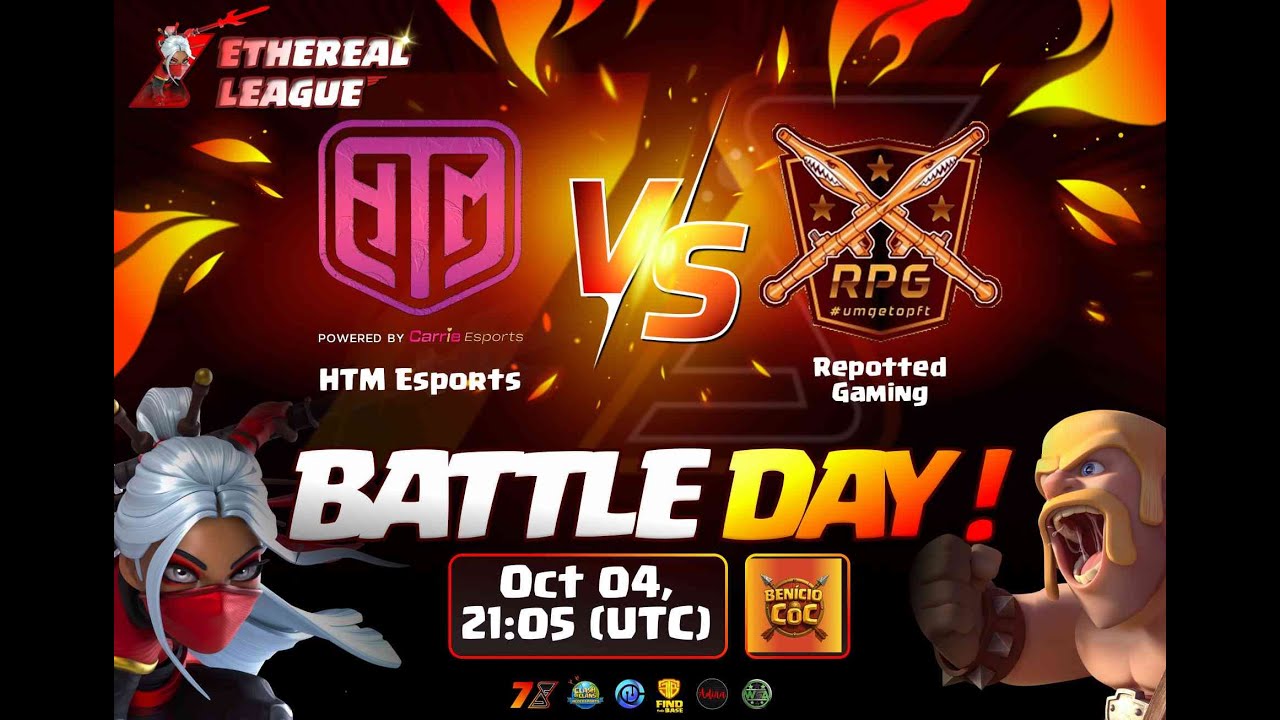 Ethereal League: HTM ESPORTS × REPOTTED GAMING - YouTube