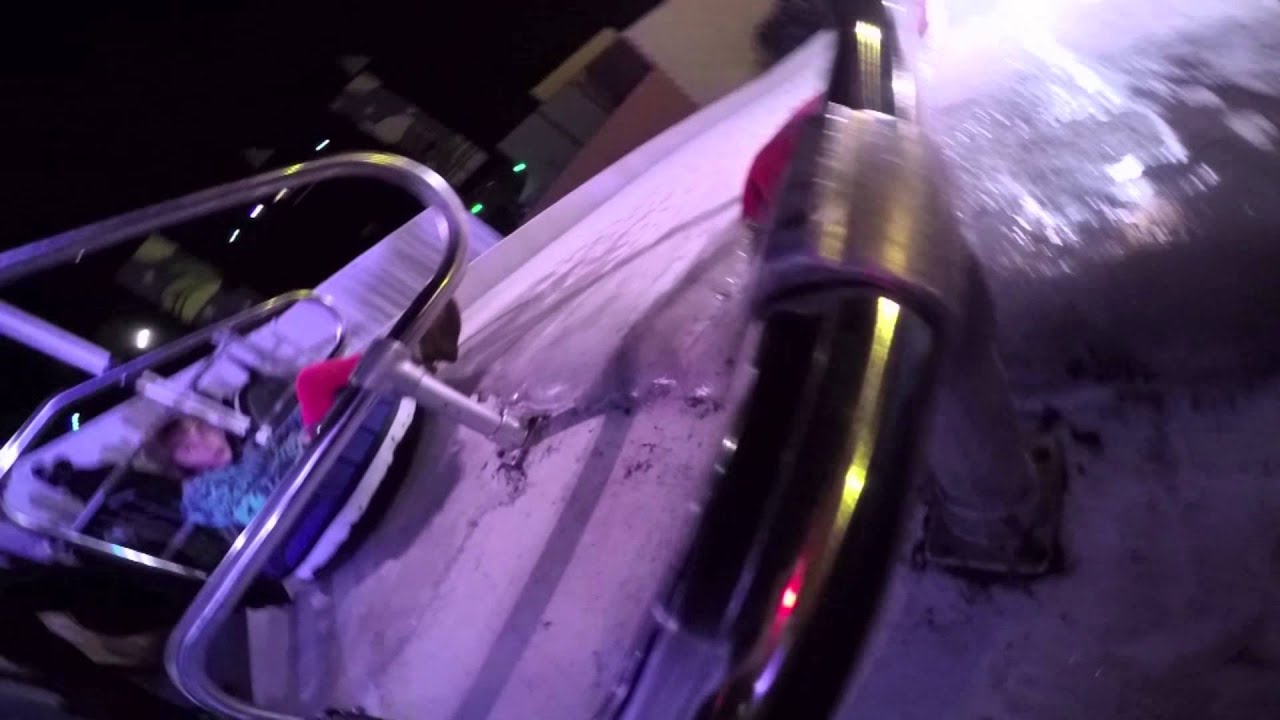 Inner Tubing Ice ramp GoPro 4 - YouTube