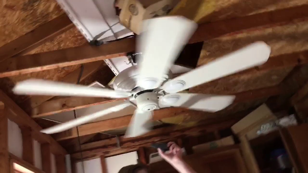 52” Homestead Santa Cruz Ceiling Fan - YouTube