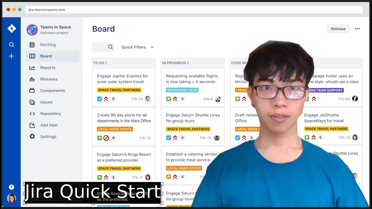 Jira Quick Start - Quản lí yêu cầu phần mềm với Jira - YouTube
