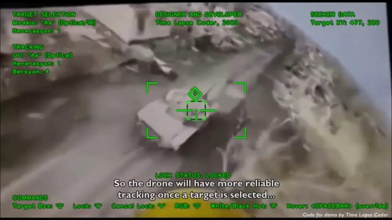 Фіксування та супроводження цілі дрона FPV | Автономне відстеження об ...