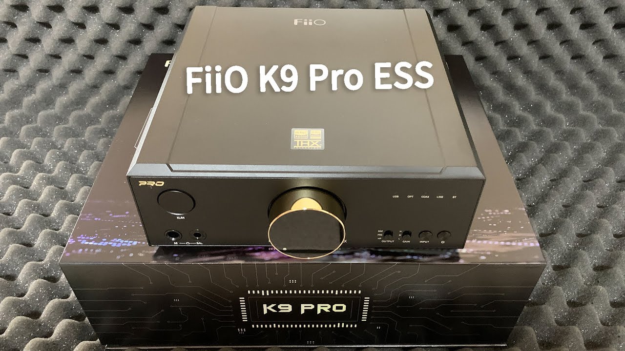 Unboxing of FiiO K9 Pro ESS DAC AMP - YouTube
