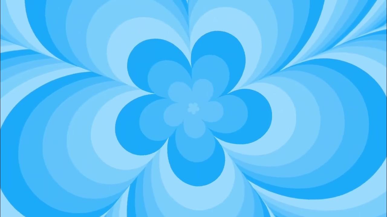 Baby Blue Flower Background Screensaver Loop 1 Hour 1080p HD - YouTube