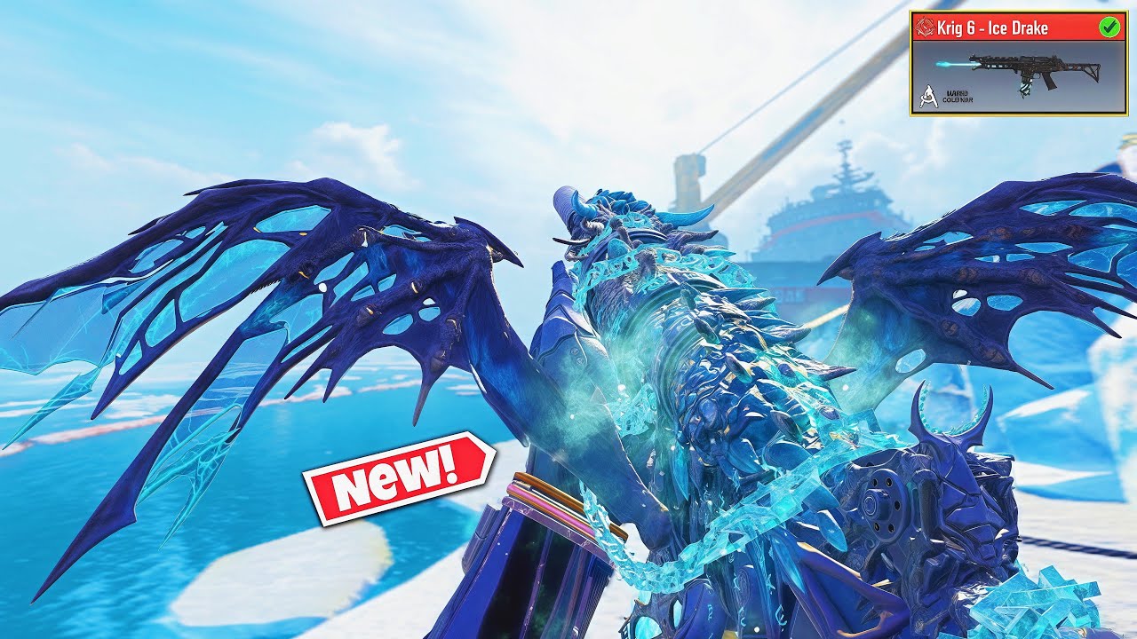 This MYTHIC KRIG 6 ICE DRAKE is a GOD-TIER Weapon! 🔥 (CoD Mobile) - YouTube