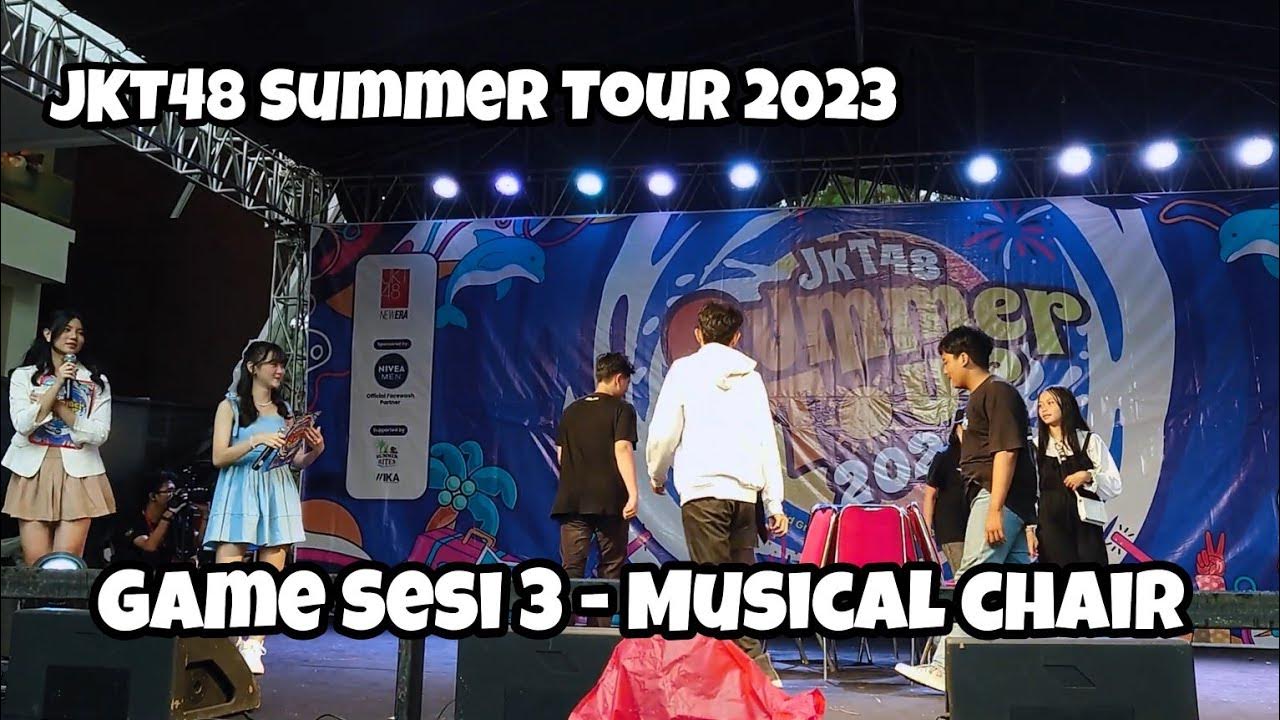[Stage Activity] Game Sesi 3 - Musical Chair | JKT48 Summer Tour 2023 Ciwalk Bandung - YouTube