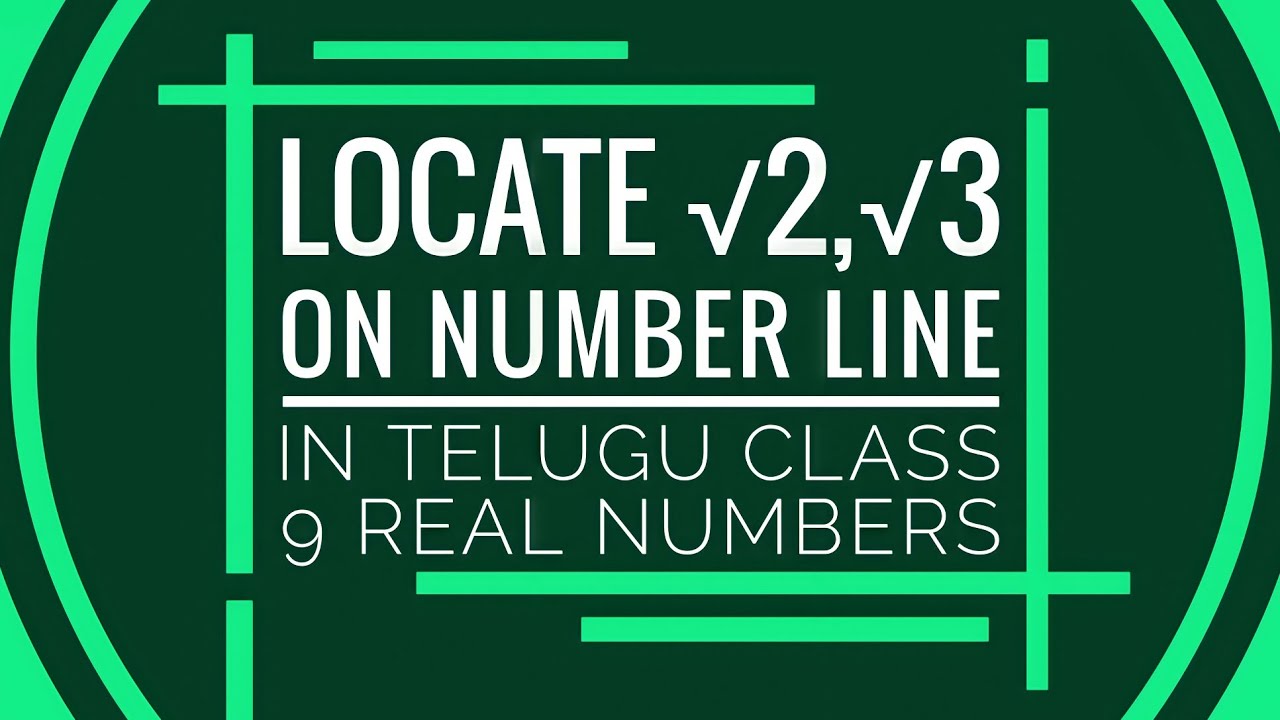 Locate Root 2 On Number Line Locate Root 3 On Number Line Telugu locate-root-2-on-number-line-locate-root-3-on-number-line-telugu