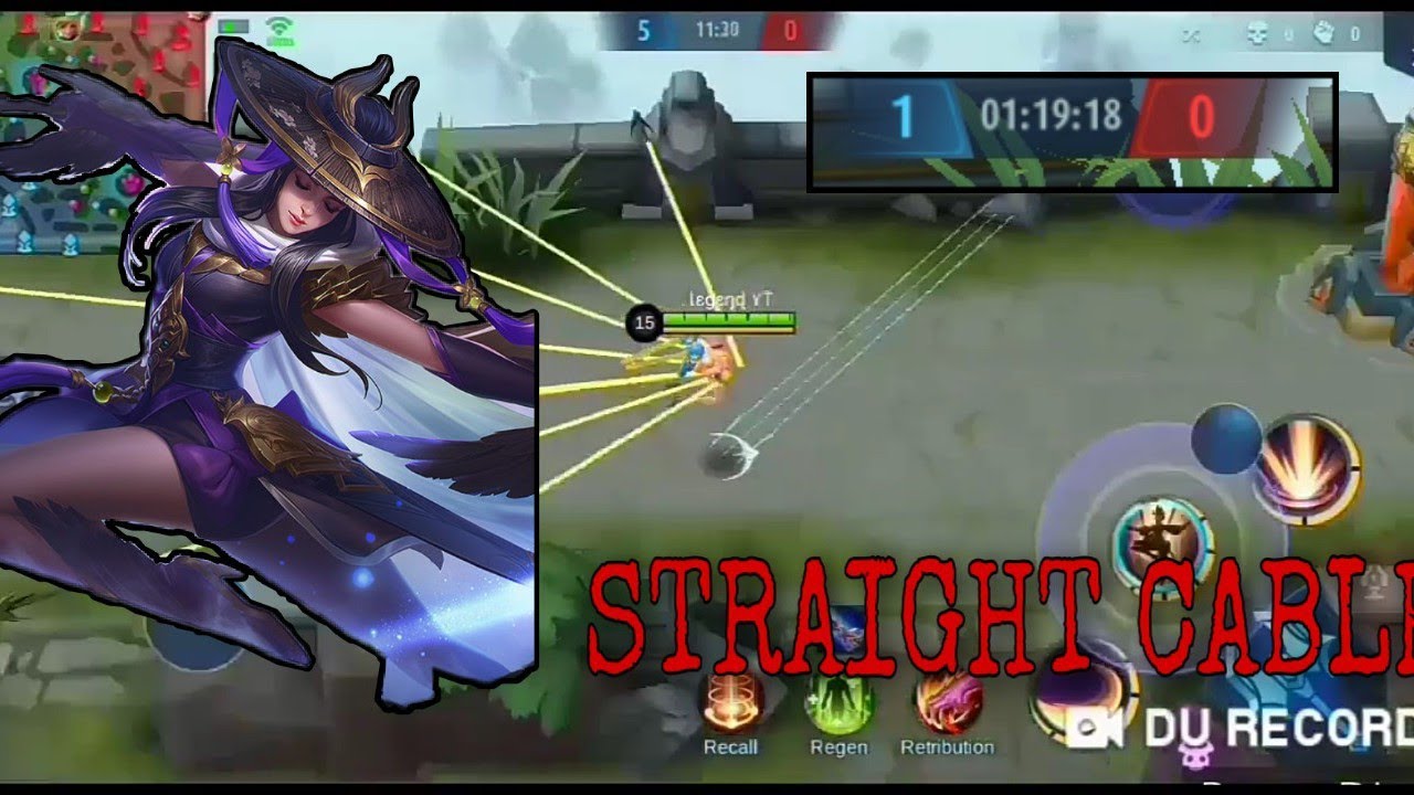 FANNY STRAIGHT CABLE||MOBILE LEGENDS:BANG BANG - YouTube