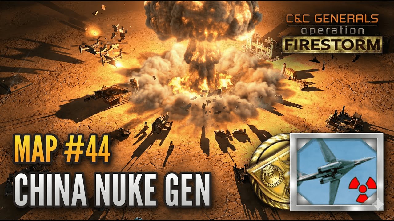 Four Corners Turned Explosive | China Nuke General vs Hard AI (OFS ...