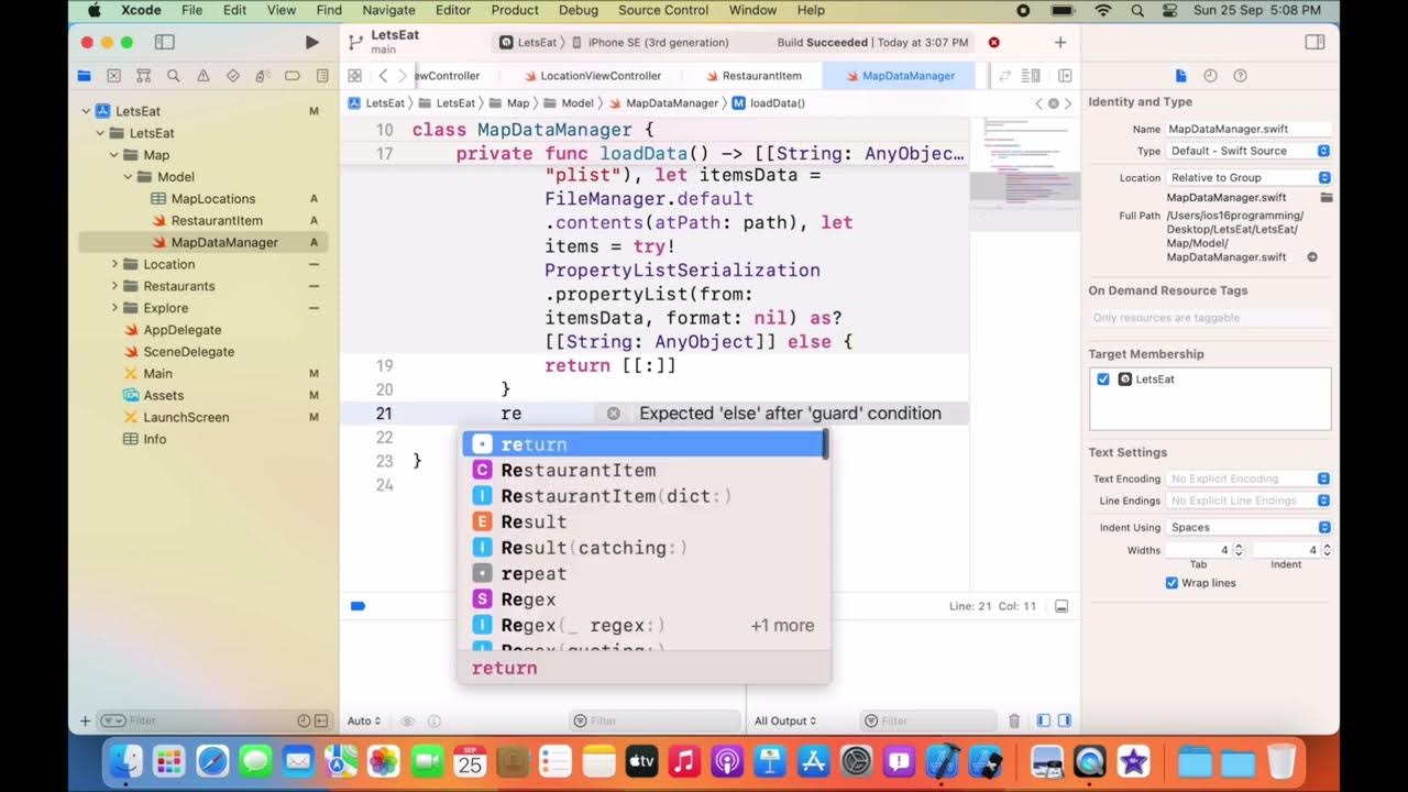 17. Getting Started with MapKit - YouTube