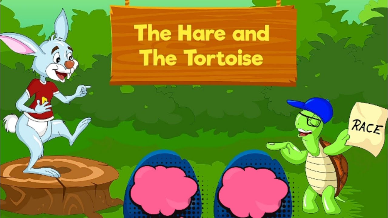 The 🐰Hare and The 🐢Tortoises Story || The Story of two animals race || Hare and tortoises - YouTube