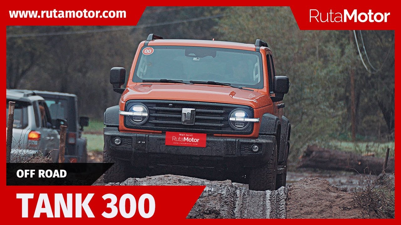 Tank 300 - Primera salida off-road con barro, grietas, trepadas y más ...