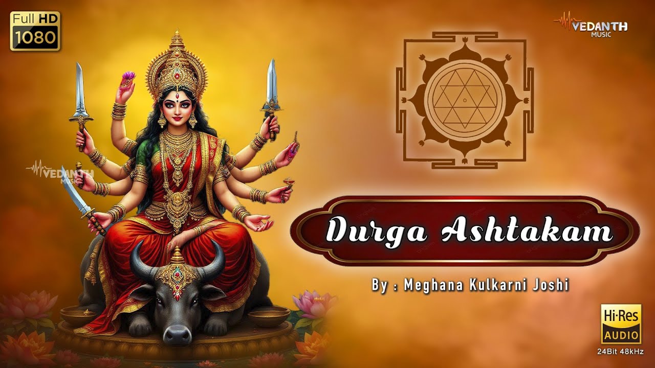 Powerful Goddess Durga Stotra || Durga Ashtakam || Sanskrit Devotional ...