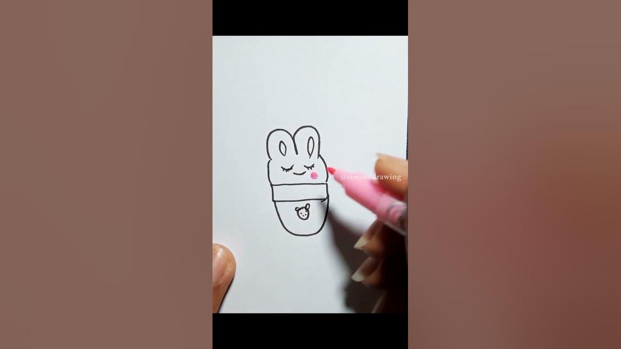 Easy & Simple way to drawing with pen easy | Sinoun Drawing - YouTube