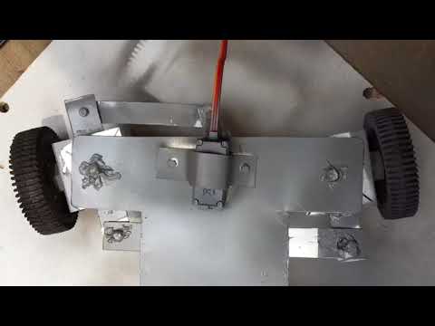 Simple steering mechanism - YouTube