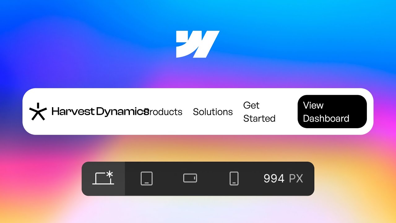 Webflow Navbar Not Fitting Easy Fix Without Adding Breakpoints Youtube 1084
