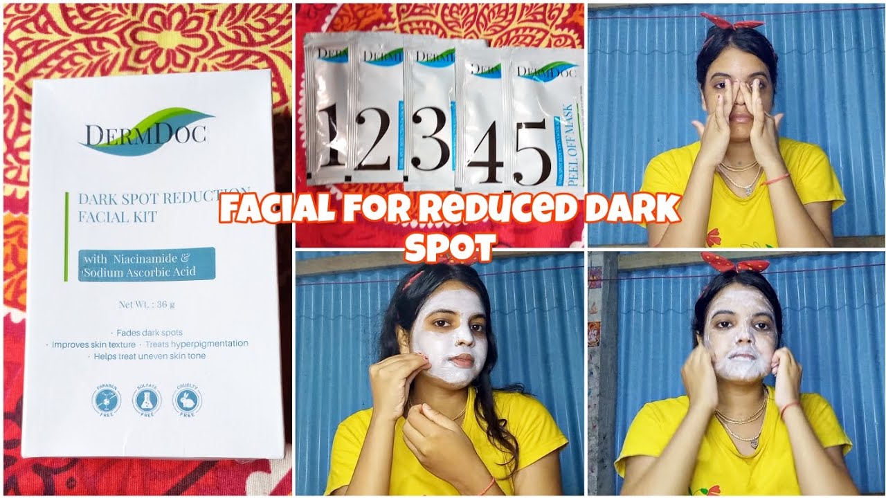 DermaDoc Dark Spots Reduction Facial Kit ll Dermaco Facial Kit Honest ...