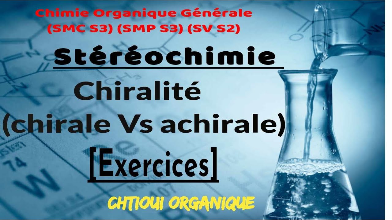 Stéréochimie : Chiralité (chirale Vs achirale / carbone asymétrique ...