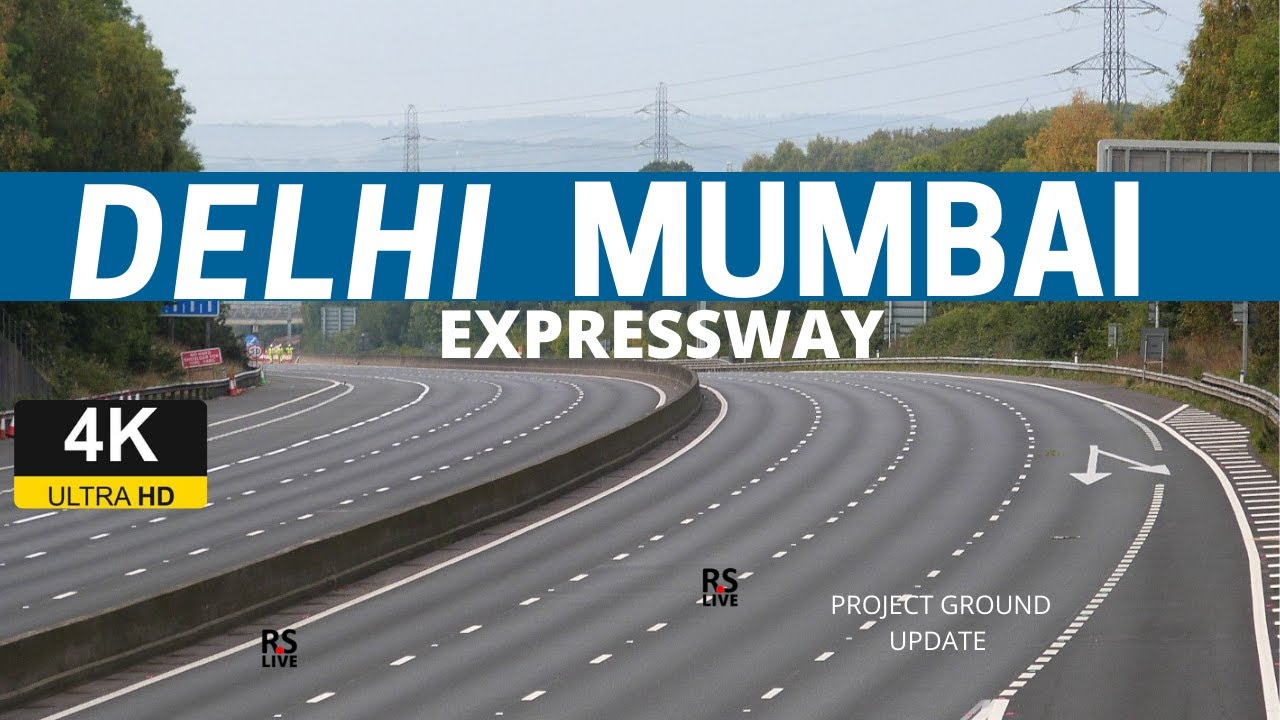 DELHI MUMBAI EXPRESSWAY NUH TO KMP EXPRESSWAY | 4K |#RSLIVE - YouTube