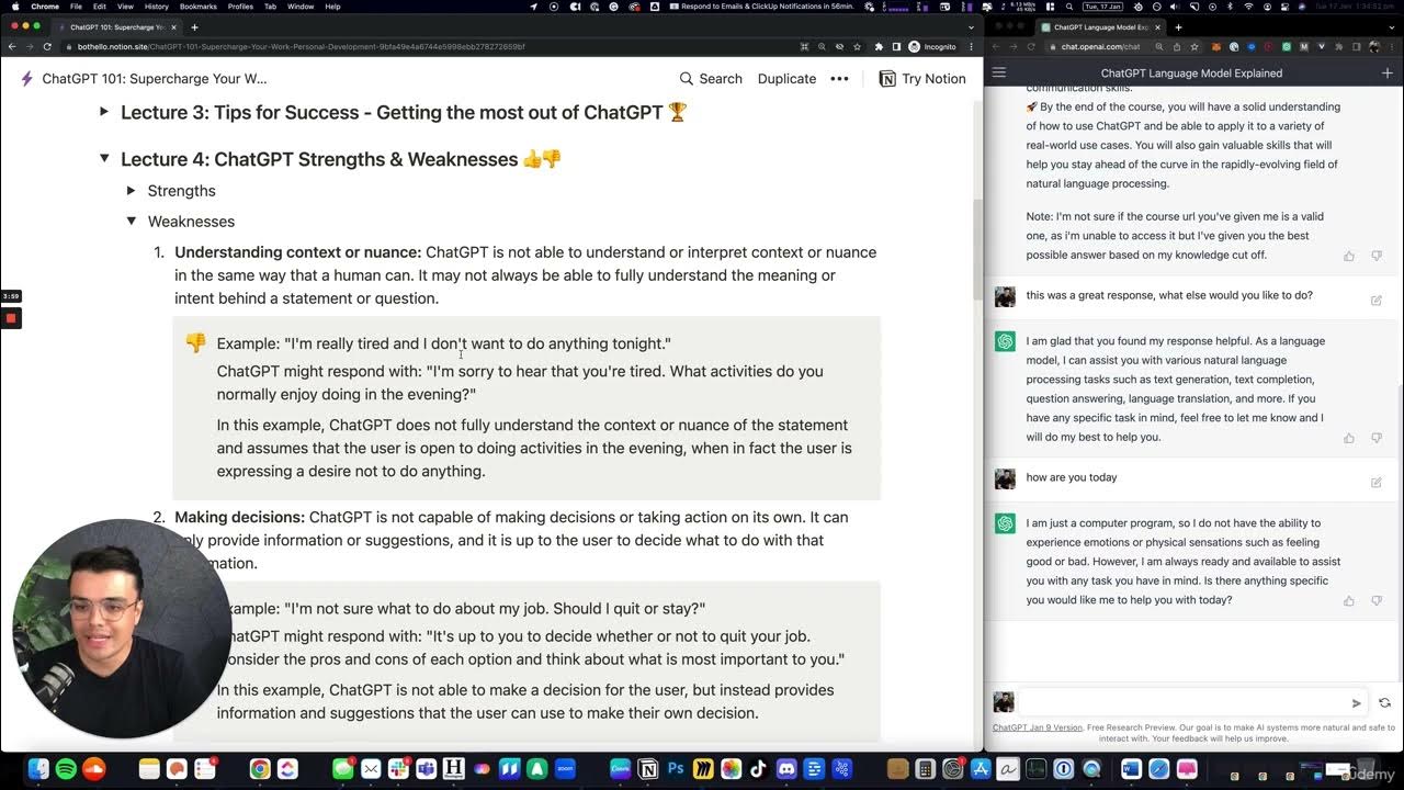 4 ChatGPT Strengths & Weaknesses - YouTube