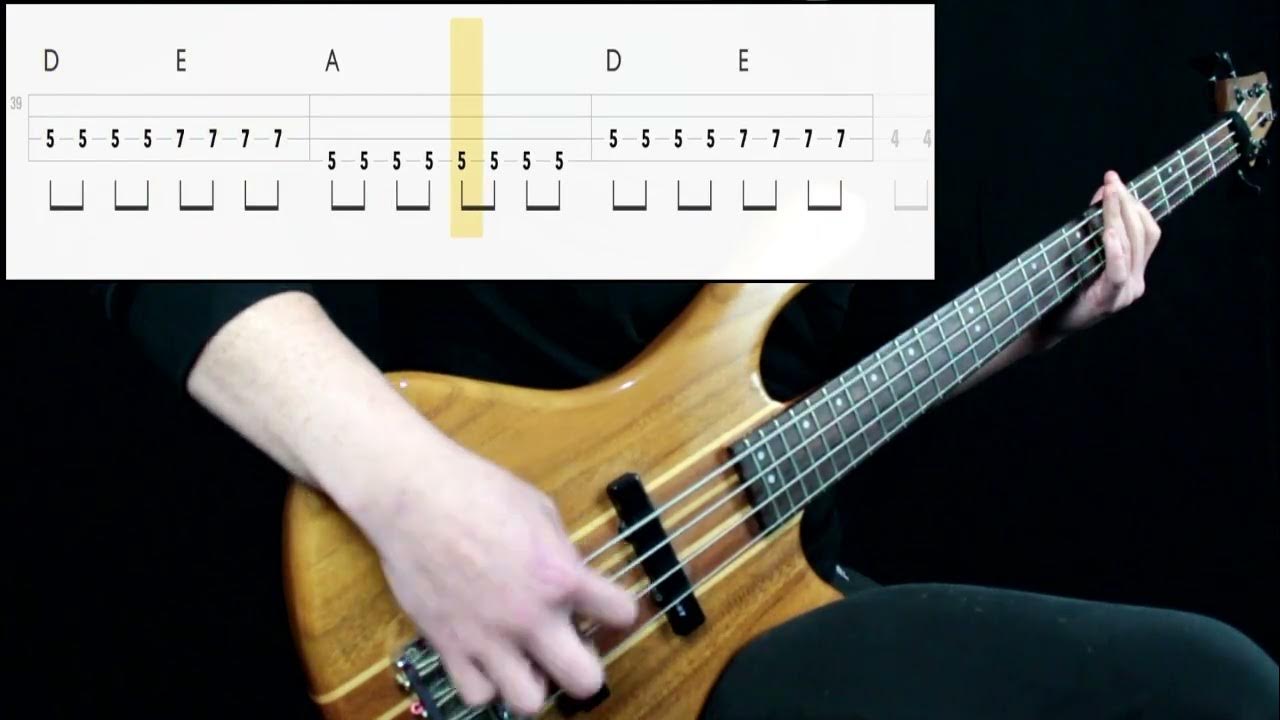 Weezer - Photograph (Bass Cover) (Play Along Tabs In Video) - YouTube