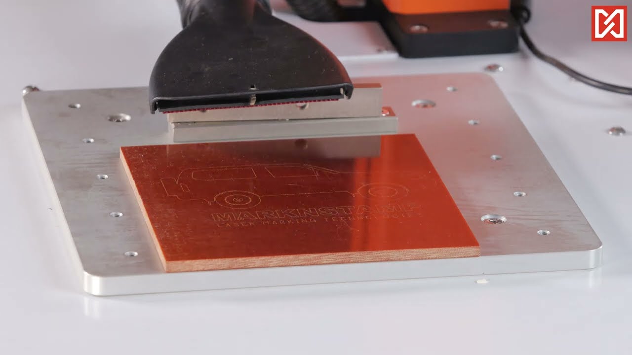 Bakelite Marking - CO2 Laser - YouTube