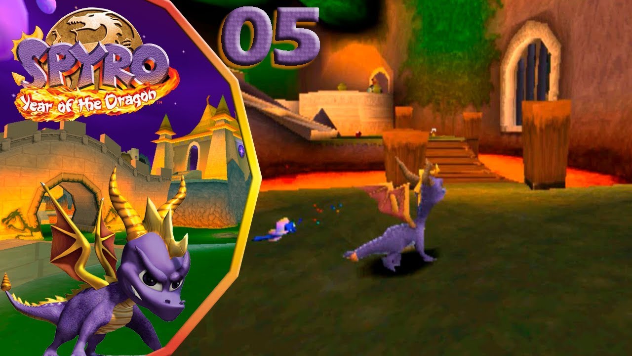 CRÁTER DE LAVA 🔥 #05 - Spyro 3: El año del Dragón (Español) (PS1) - YouTube