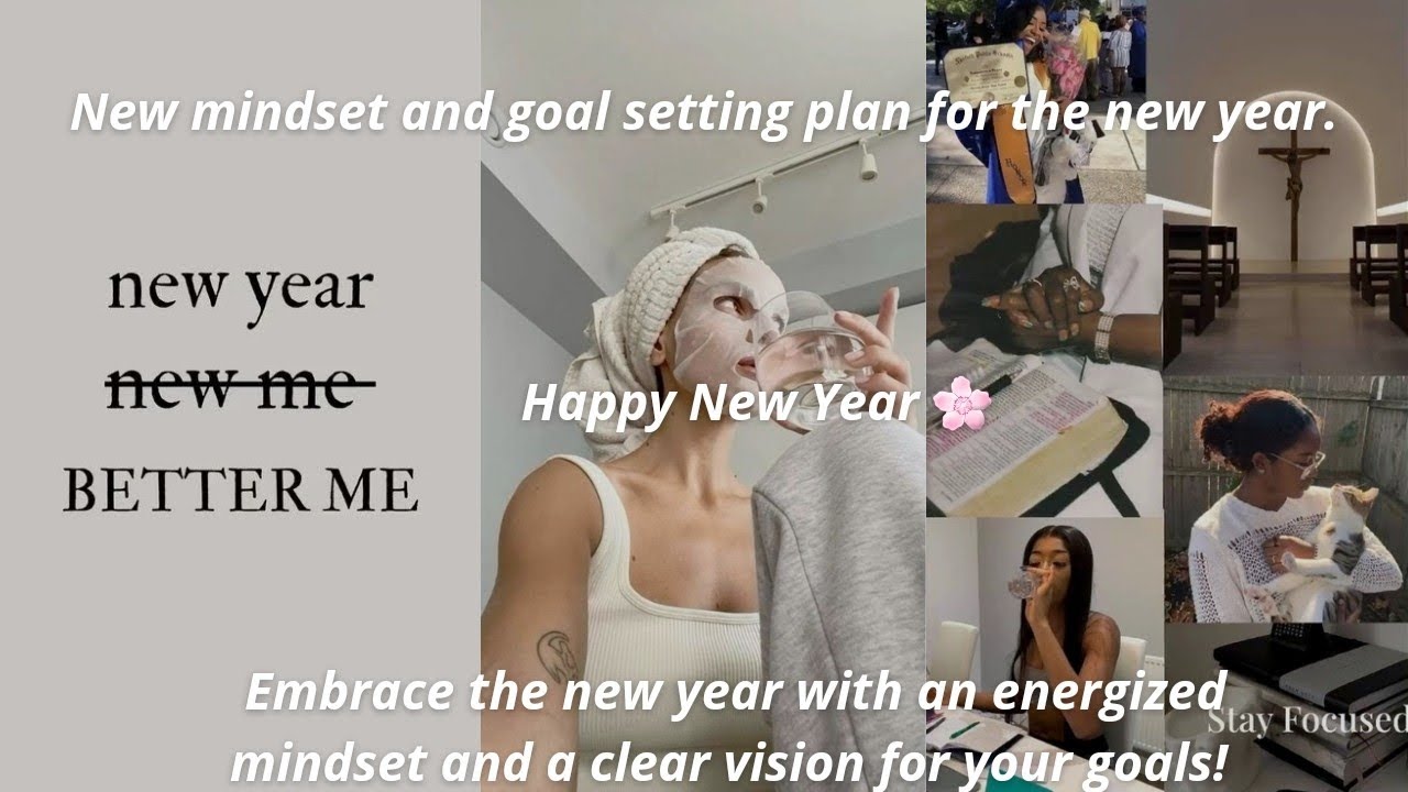 A new mindset and goal-setting plan for the new year🌸|The mindset you ...