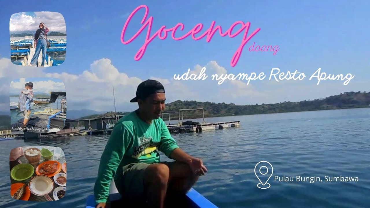 Resto Apung Pulau Bungin, Sumbawa - YouTube
