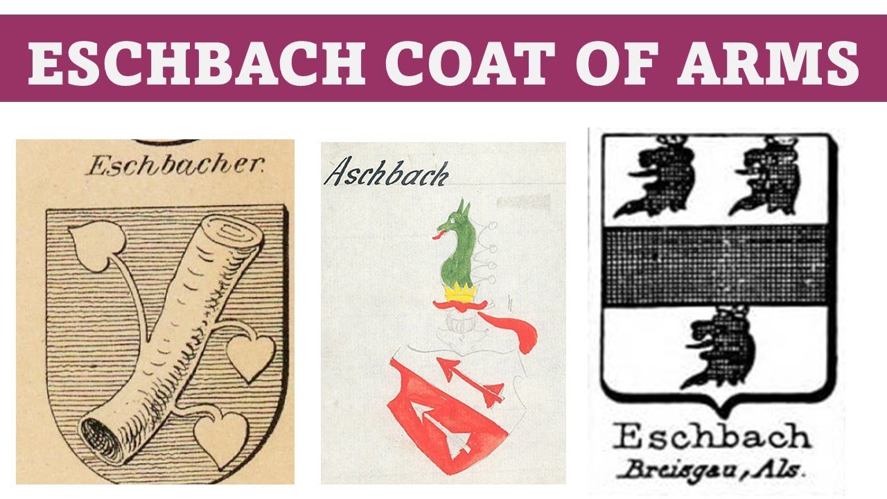 Eschbach Ashbaugh Coat of Arms & Family Crest - Symbols, Bearers ...
