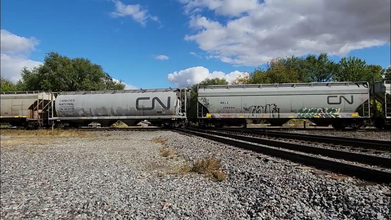 10/7/22--CN Grain Train at Tolono, IL - YouTube