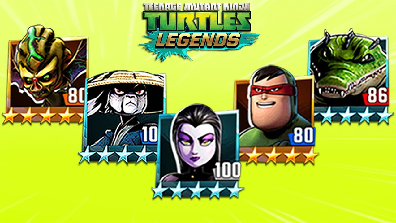 TMNT Legends Leatherhead, Pulverizer, Shinigami, Usagi Yojimbo, Kirby ...