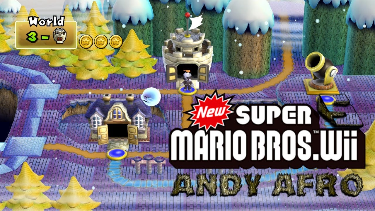 Andy Afro 5 New Super Mario Bros.Wii #9 Walkthrough 100% - YouTube